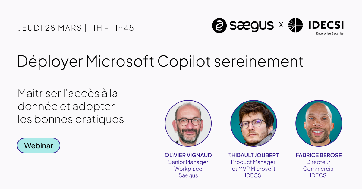 [Replay] Webinar "Déployer Copilot pour Microsoft 365"